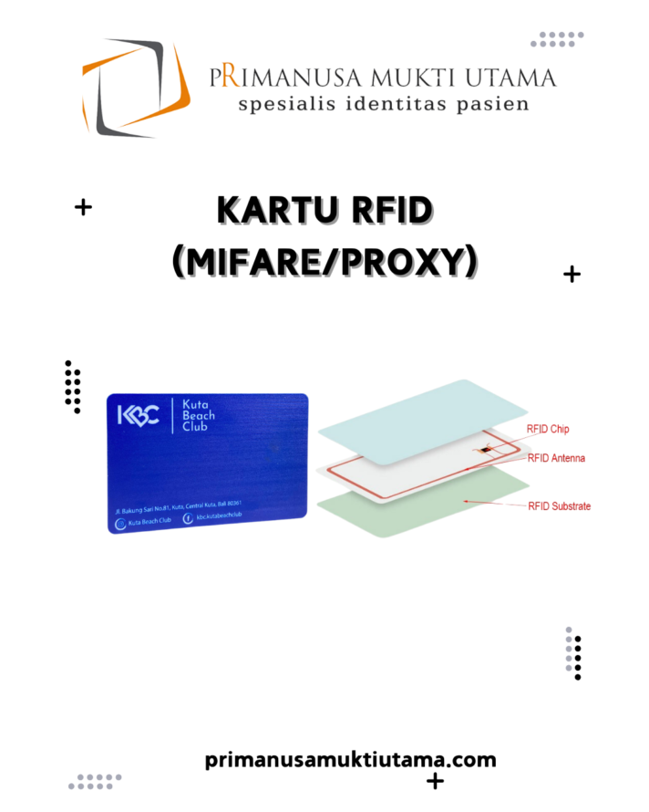 kartu RFID (mifare/proxy) - PT Primanusa Mukti Utama